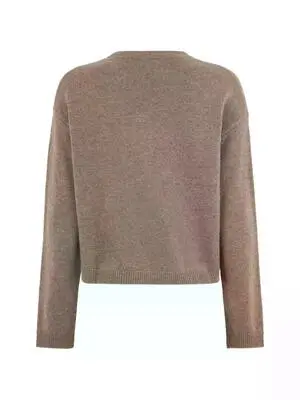 Max Mara Button-placket Knitted Sweater