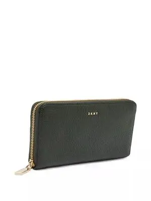 Dkny Zip-around Leather Continental Wallet