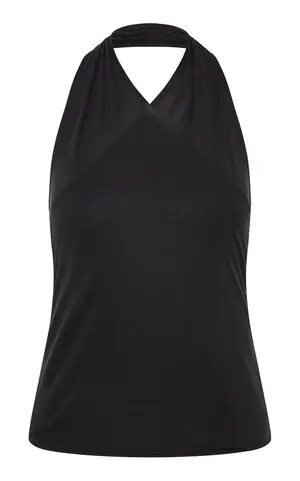 ST. AGNI Wrap Halter Top