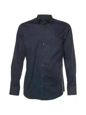 Dolce & Gabbana Button-up Long-sleeved Shirt - Blue