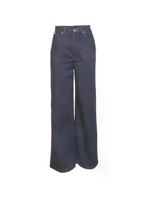 Dolce & Gabbana High-waisted Wide-leg Jeans - Blue