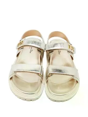 Dior Dioract Touch-strap Flat Sandals
