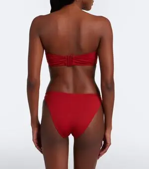 ERES Show Ruched Bikini Top