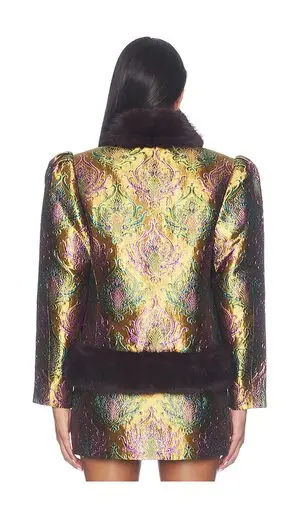 Retrofete Delphira Brocade Jacket - Multi
