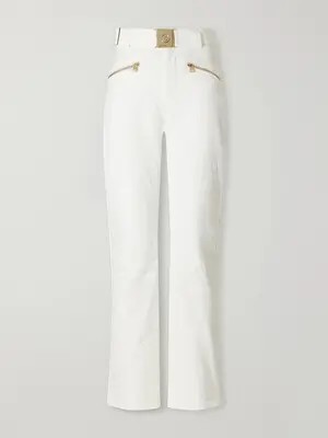 Bogner Franzi-t Belted Stretch-fabric Flared Ski Pants