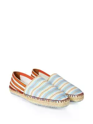 Paul Smith Blue And Mix Up Stripe Espadrilles