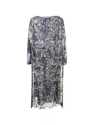 ANTONIO MARRAS Bead-embellished Floral-lace Midi Dress