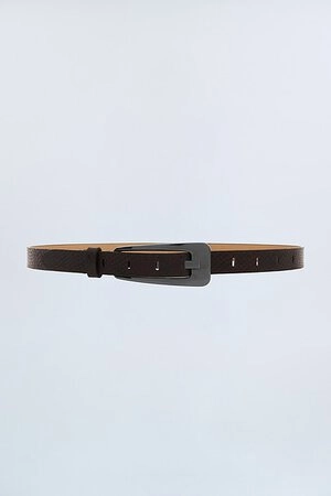 Revolve Mini Grande Belt - Burgundy Python Print