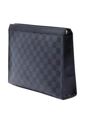 LOUIS VUITTON 2019 Damier Graphite Pochette Voyage Mm Clutch Bag