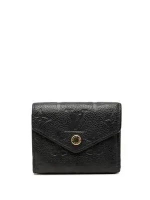 LOUIS VUITTON 2018 Monogram Empreinte Victorine Wallet Small Wallets - Black