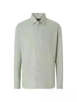 Zegna Light- Cashco Shirt - Green