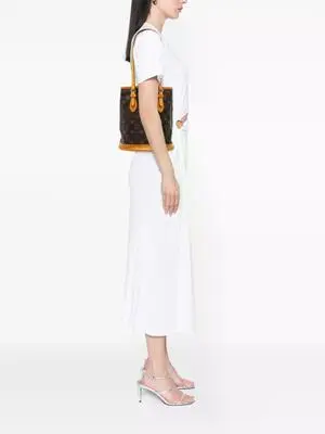 LOUIS VUITTON 2007 Monogram Petit Bucket Bag