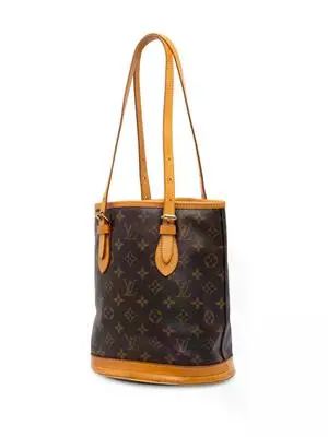 LOUIS VUITTON 2007 Monogram Petit Bucket Bag