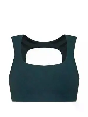 Nike Logo-print Sports Bra - Blue