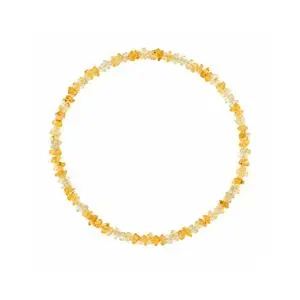 LALINDE Citrine Necklace - Yellow