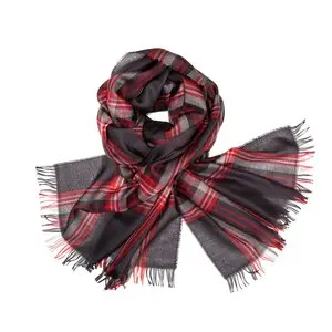 KINALBA Weekender Stewart Cashmere & Silk Scarf