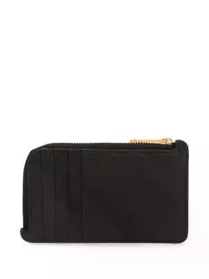 FERRAGAMO Gancini Pebbled-leather Cardholder