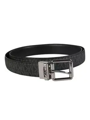 Michael Kors Monogram-print Buckle-fastening Belt
