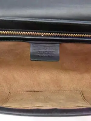Gucci 2016-2026 Gg Supreme Padlock Clutch Bag