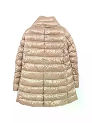 Herno 2020s Amelia Quilted Down Jacket - Neutrals