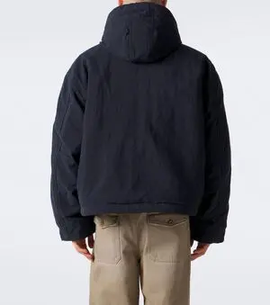 Acne Studios Hooded Canvas Jacket