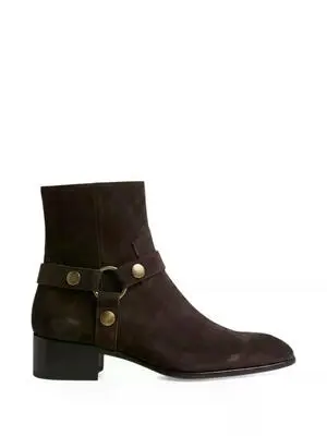 SANGUE Harness-strap Ankle Boots