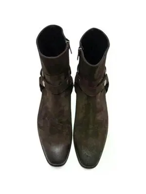 SANGUE Harness-strap Ankle Boots