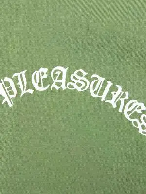 PLEASURES Athor Logo-print T-shirt
