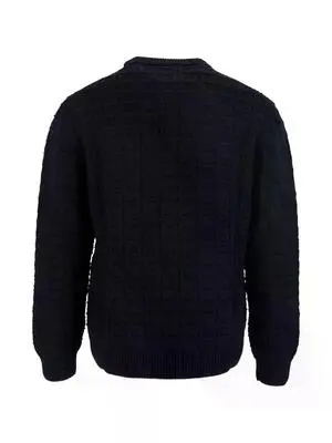 SETTEFILI CASHMERE Waffle-knit Wool Sweater