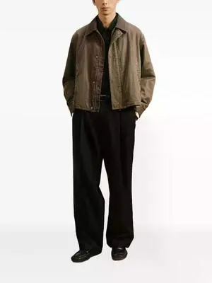 CROQUIS Cropped Zip-up Jacket