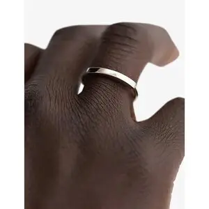 Monica Vinader Mv Linear™ 925 Sterling Stacking Ring