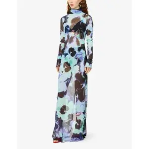 RAT AND BOA Cova Sheer Maxi Dress