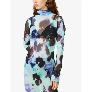 RAT AND BOA Cova Sheer Maxi Dress