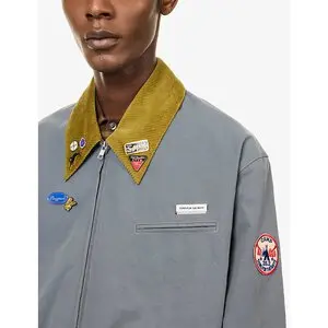 SONG FOR THE MUTE Brand-embellished Twill Jacket