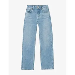 The Kooples Straight-leg Mid-rise Denim Jeans - Medium Blue