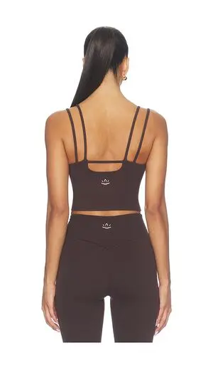 Beyond Yoga Glowzone Strappy Cropped Tank Top - Brown