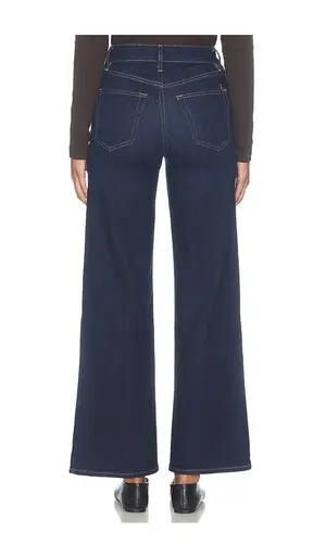 FRAME Le Slim Palazzo Exposed Button Jeans