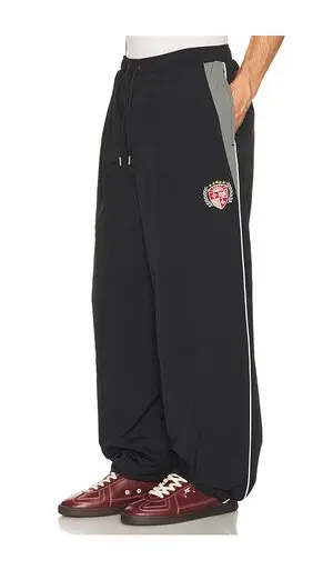 Guess Embroidered Nylon Track Pant