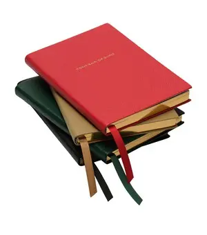 Burberry X Smythson Leather Rain Or Shine Soho Notebook