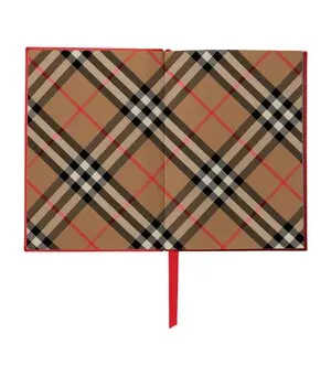 Burberry X Smythson Leather Rain Or Shine Soho Notebook