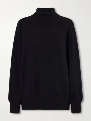SSSTEIN Wool Turtleneck Sweater - Black
