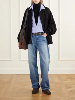 SSSTEIN Wool Turtleneck Sweater