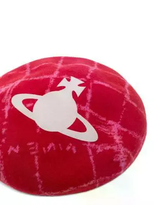 VIVIENNE WESTWOOD Orb Argyle Beret