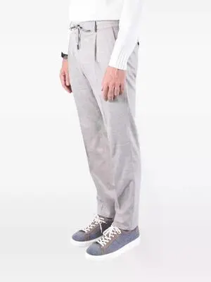MOORER Anton Drawstring-waist Trousers - Neutrals