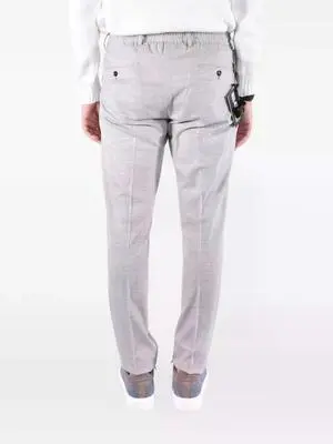 MOORER Anton Drawstring-waist Trousers - Neutrals
