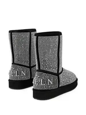 Philipp Plein Strass-embellished Winter Boots
