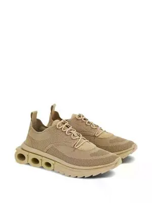 FERRAGAMO Knitted Running Sneakers