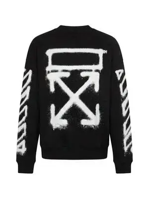 Off-White Arrows Spray-paint Sweatshirt