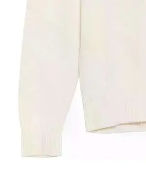 KANGRA Crew-neck Ribbed-trim Sweater