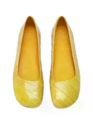 Officine Creative Meredith 003 Panelled-leather Ballet Flats
